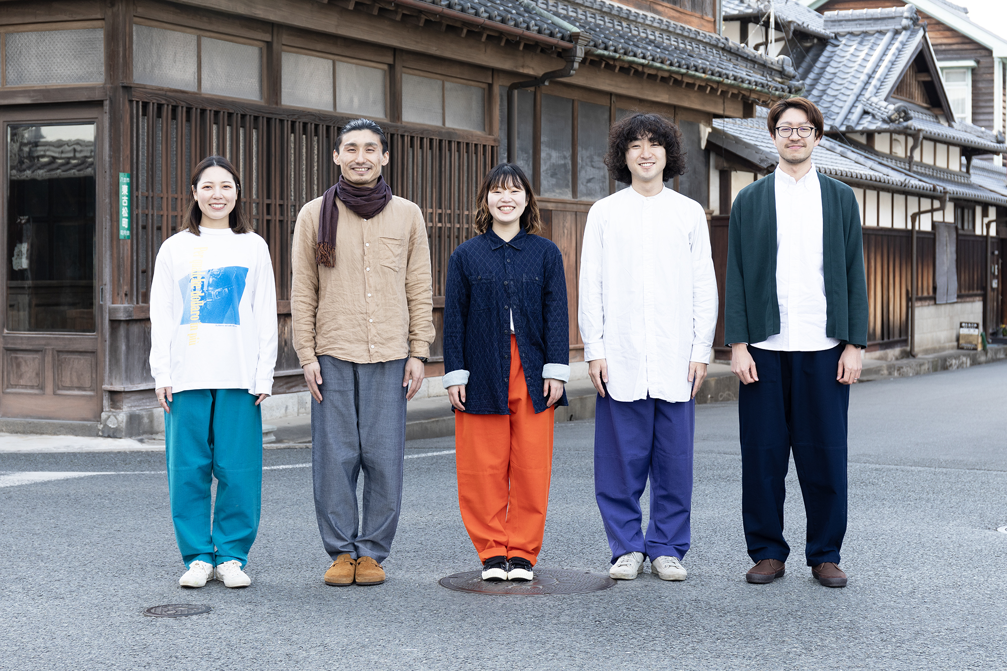 もんぺを日本のジーンズに！うなぎの寝床 久留米絣の「MONPE」 – わのっとメディア